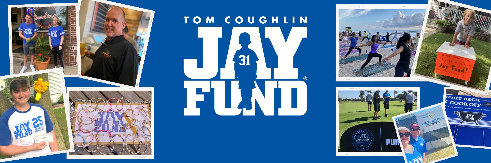 The Tom Coughlin Jay Fund. Helping families battle childhood cancer.